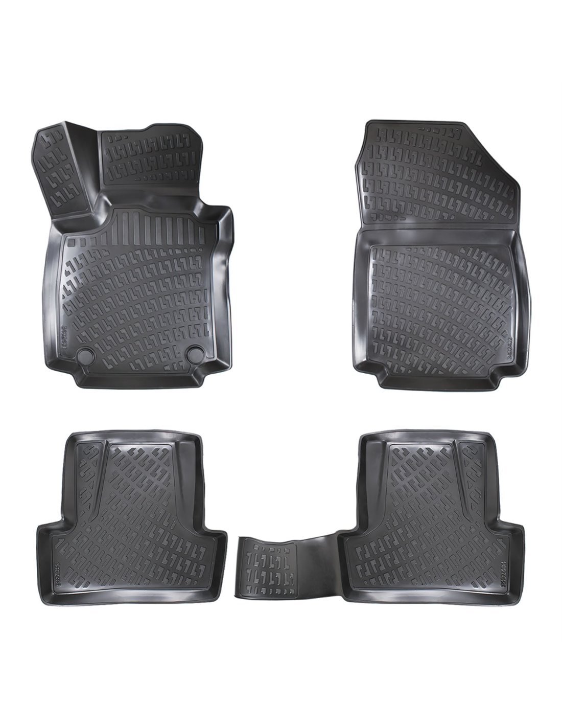 COVORASE AUTO INTERIOR - SET COVORASE AUTO CAUCIUC UMBRELLA PENTRU RENAULT CAPTUR 2013-2019